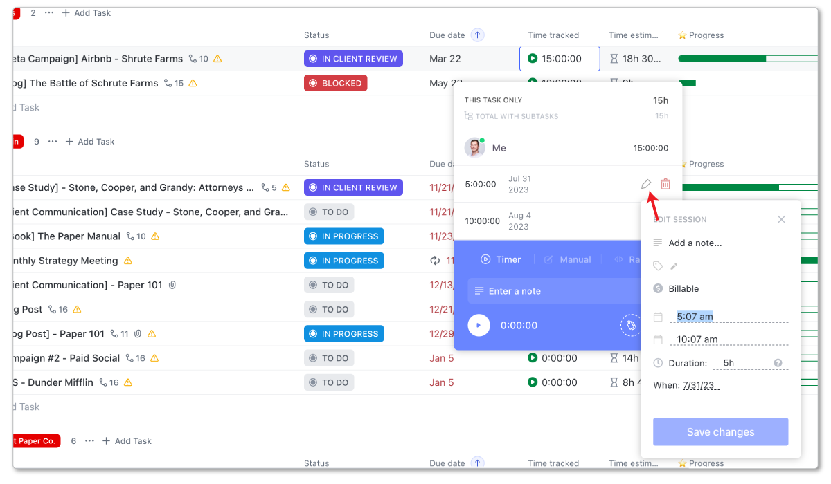 ClickUp Time Tracking Best Practices